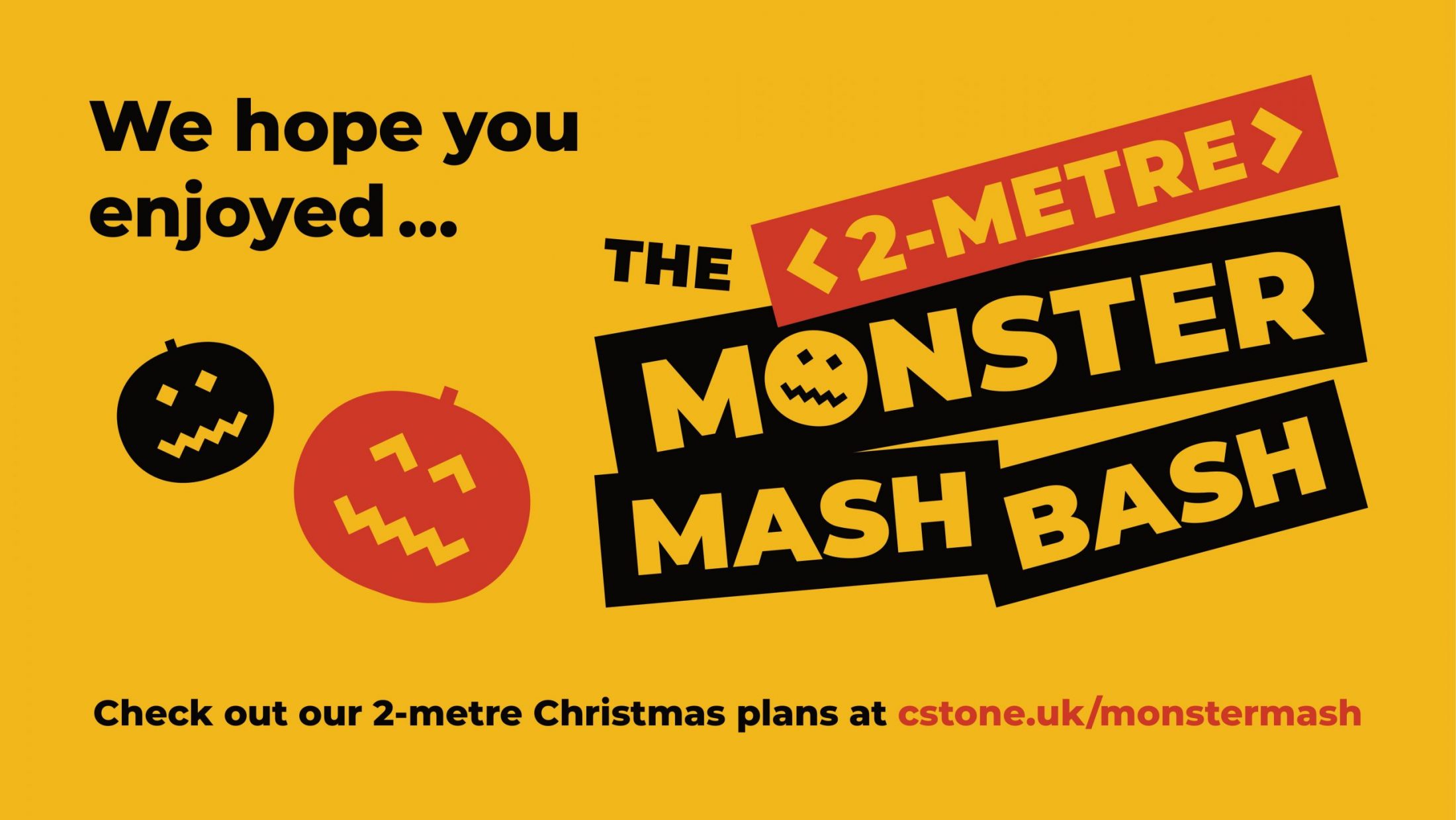 2 Metre Monster Mash Bash - Cornerstone Church Kingston